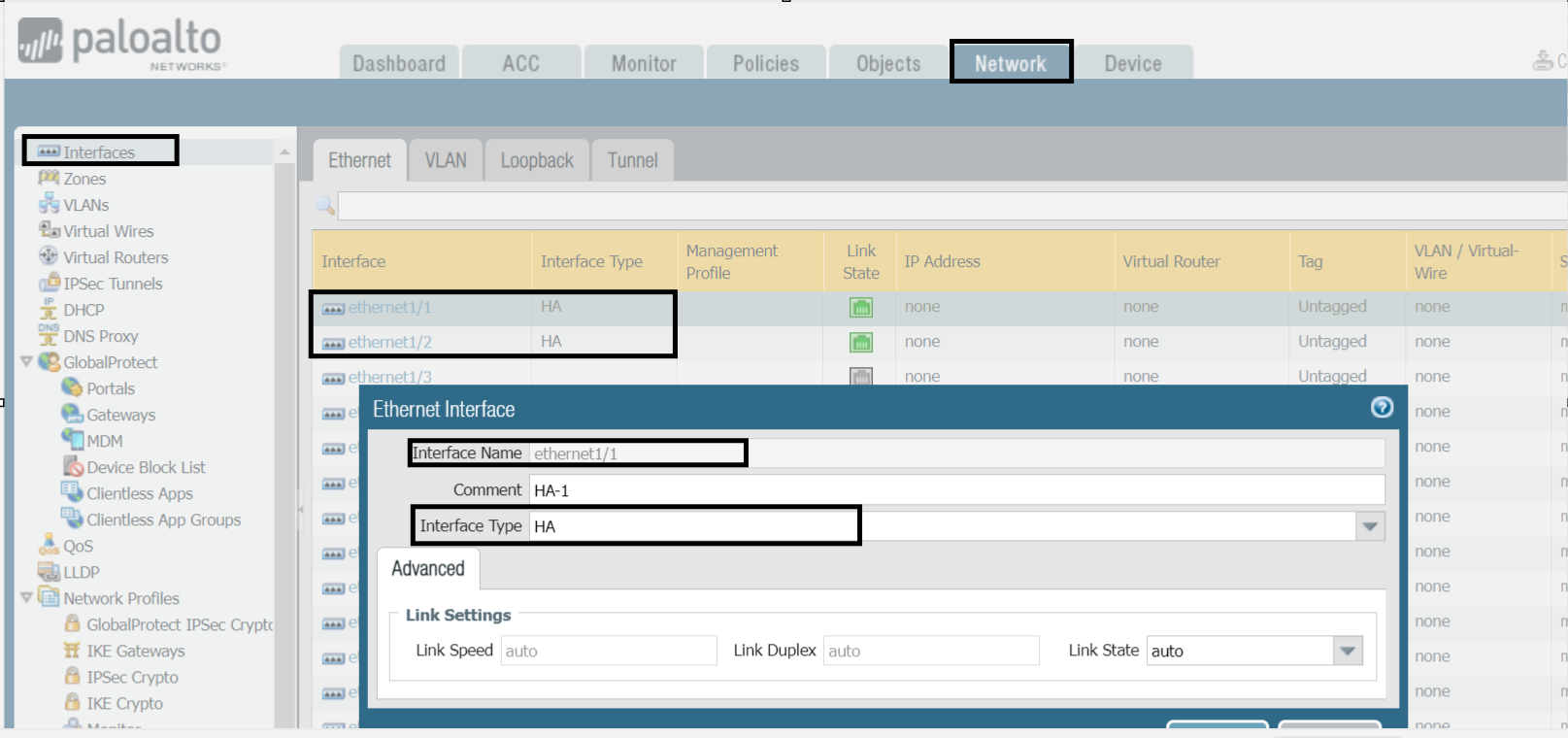 Basic Configuration of Active/Standby on Palo Alto Firewalls - Lyfey ...