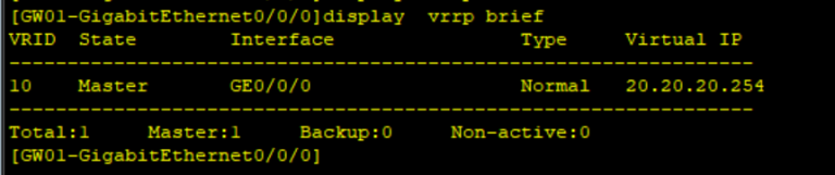 Virtual Router Redundancy Protocol (VRRP) Basic Configuration on Huawei ...